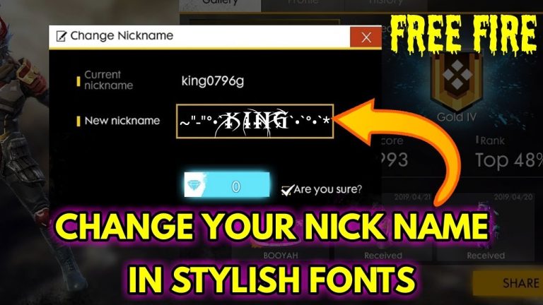 2520+ Free Fire Style Name List: NickNames For Boys and Girls 2023 ...